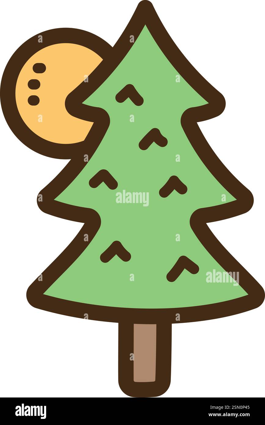 Jungle vector doodle illustration and graphic. Part of travel category ...