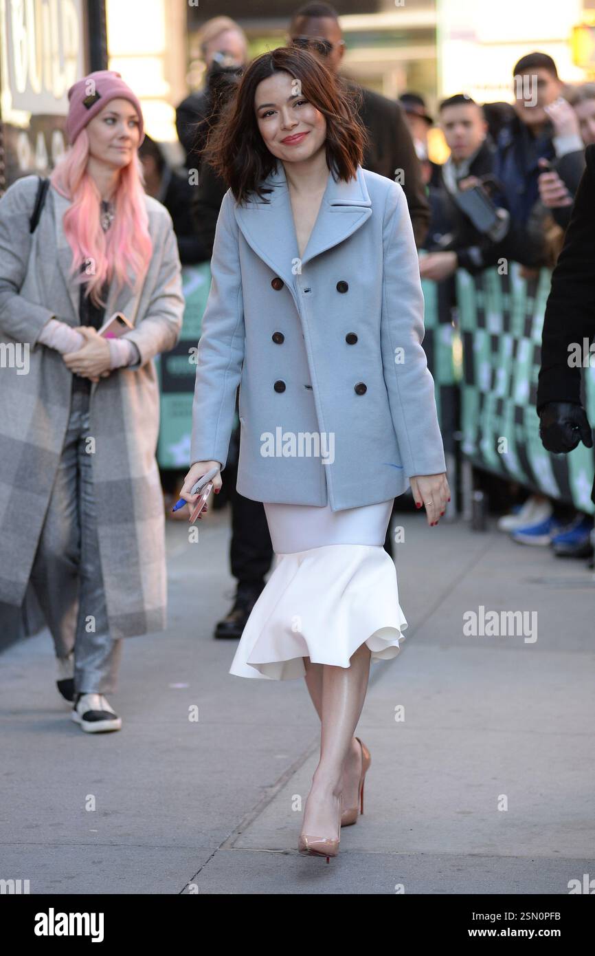 Actress Miranda Cosgrove made an appearance at Build Series on December ...