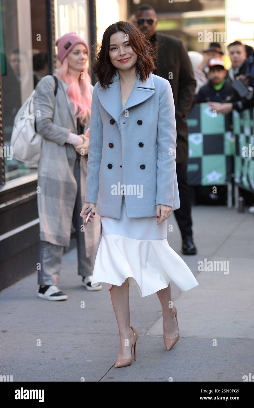 Actress Miranda Cosgrove made an appearance at Build Series on December ...