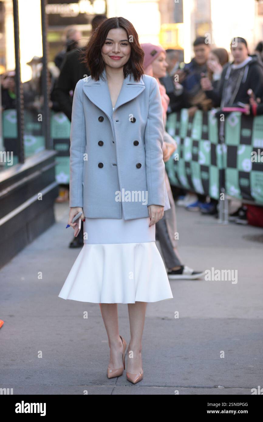 Actress Miranda Cosgrove made an appearance at Build Series on December ...