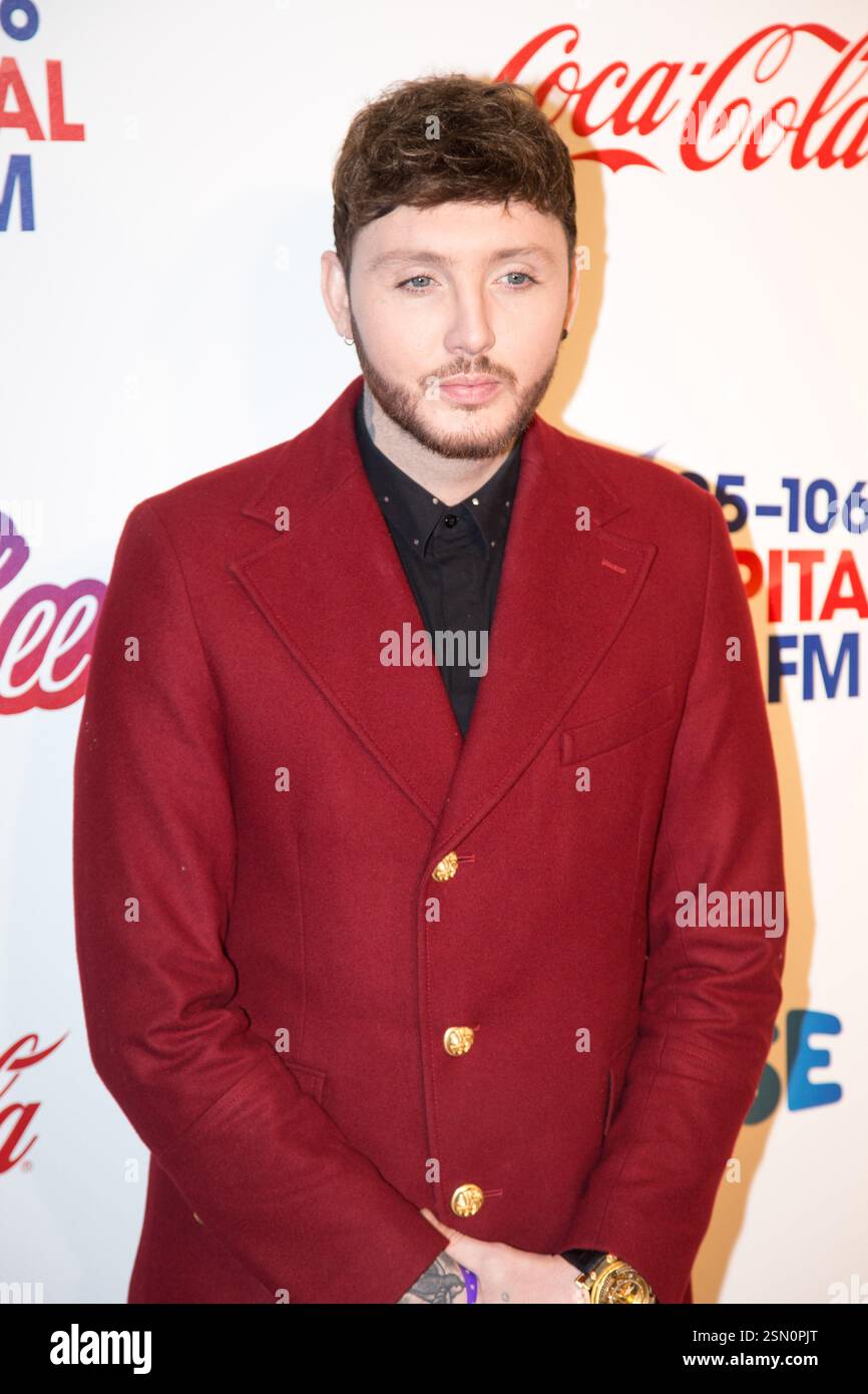 James Arthur at Capital’s Jingle Bell Ball with Coca-Cola at London’s ...