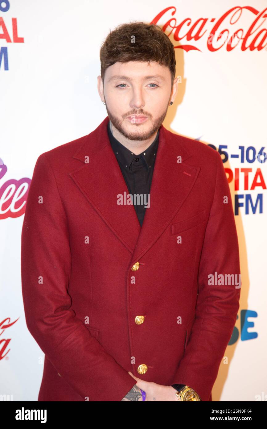 James Arthur at Capital’s Jingle Bell Ball with Coca-Cola at London’s ...