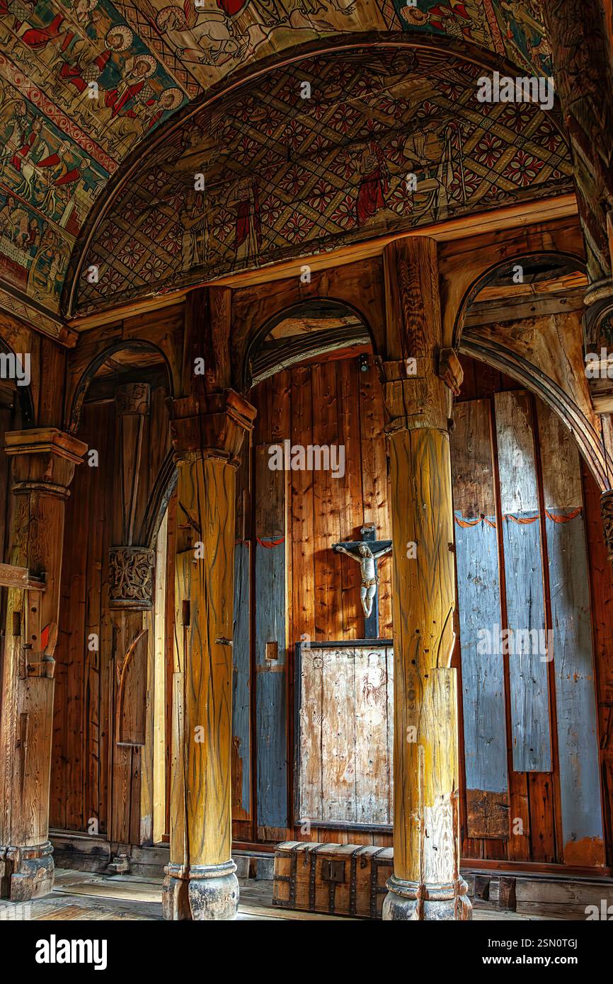 Medieval stave church hi-res stock photography and images - Alamy