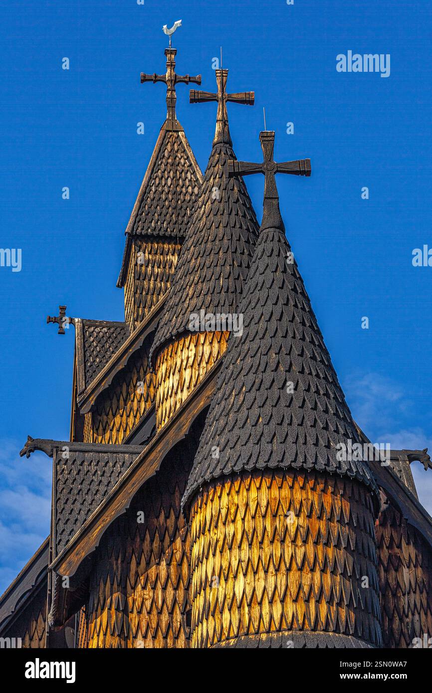 Heddal Stave Church is a structural wooden church. It is the largest of ...