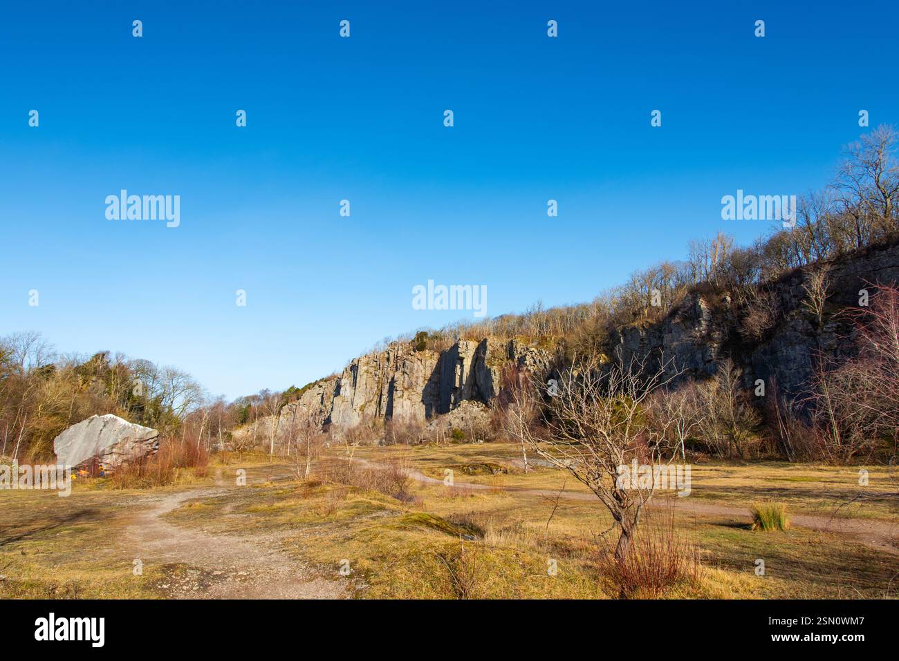 Trowbarrow Quarry, Arnside and Silverdale Area of Outstanding Natural ...