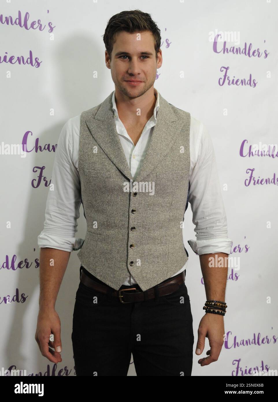 Andrew Creer attends Chandler's Friends Toy Drive And Wrapping Party at ...