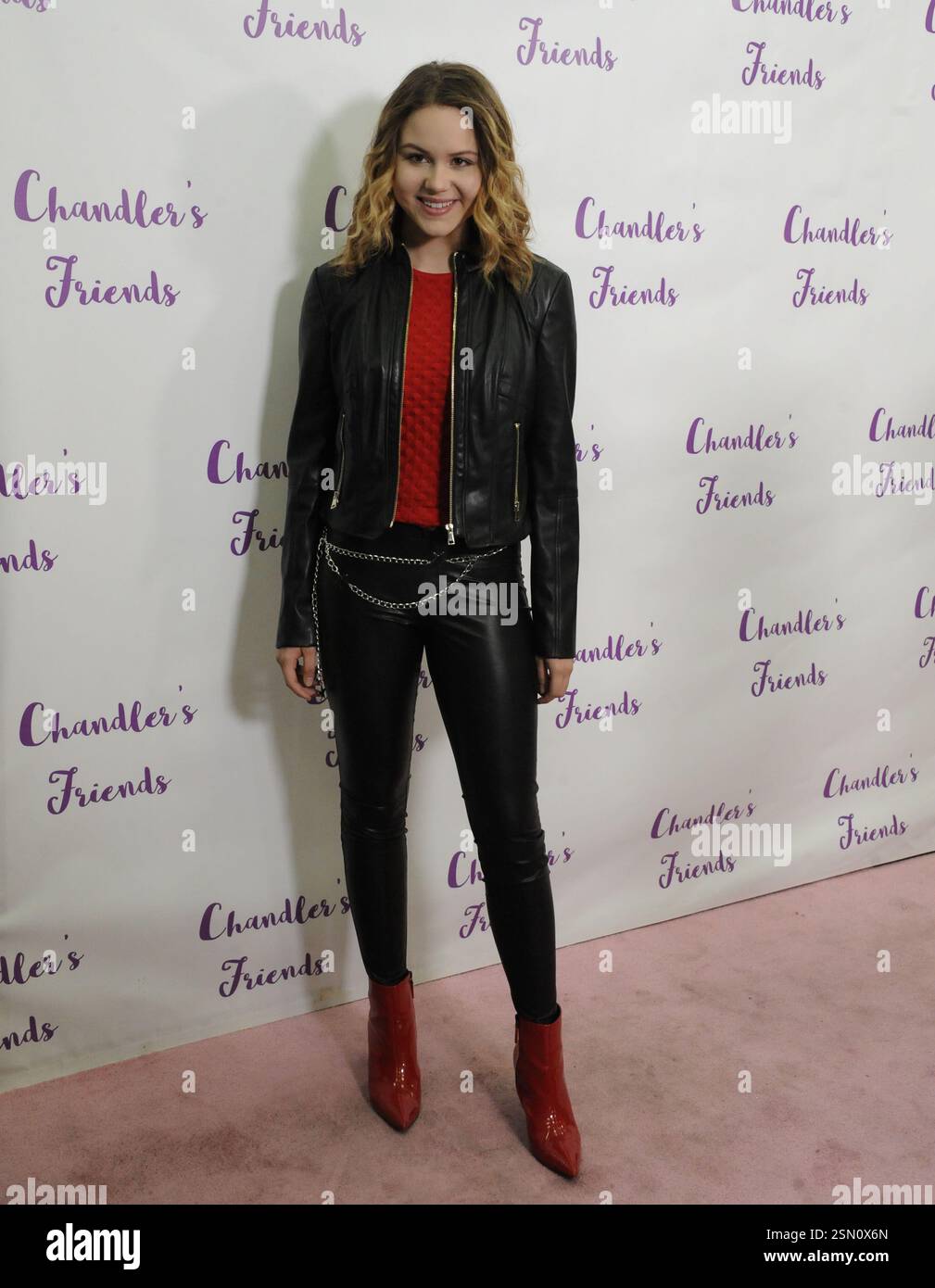Isabella Acres attends Chandler's Friends Toy Drive And Wrapping Party ...