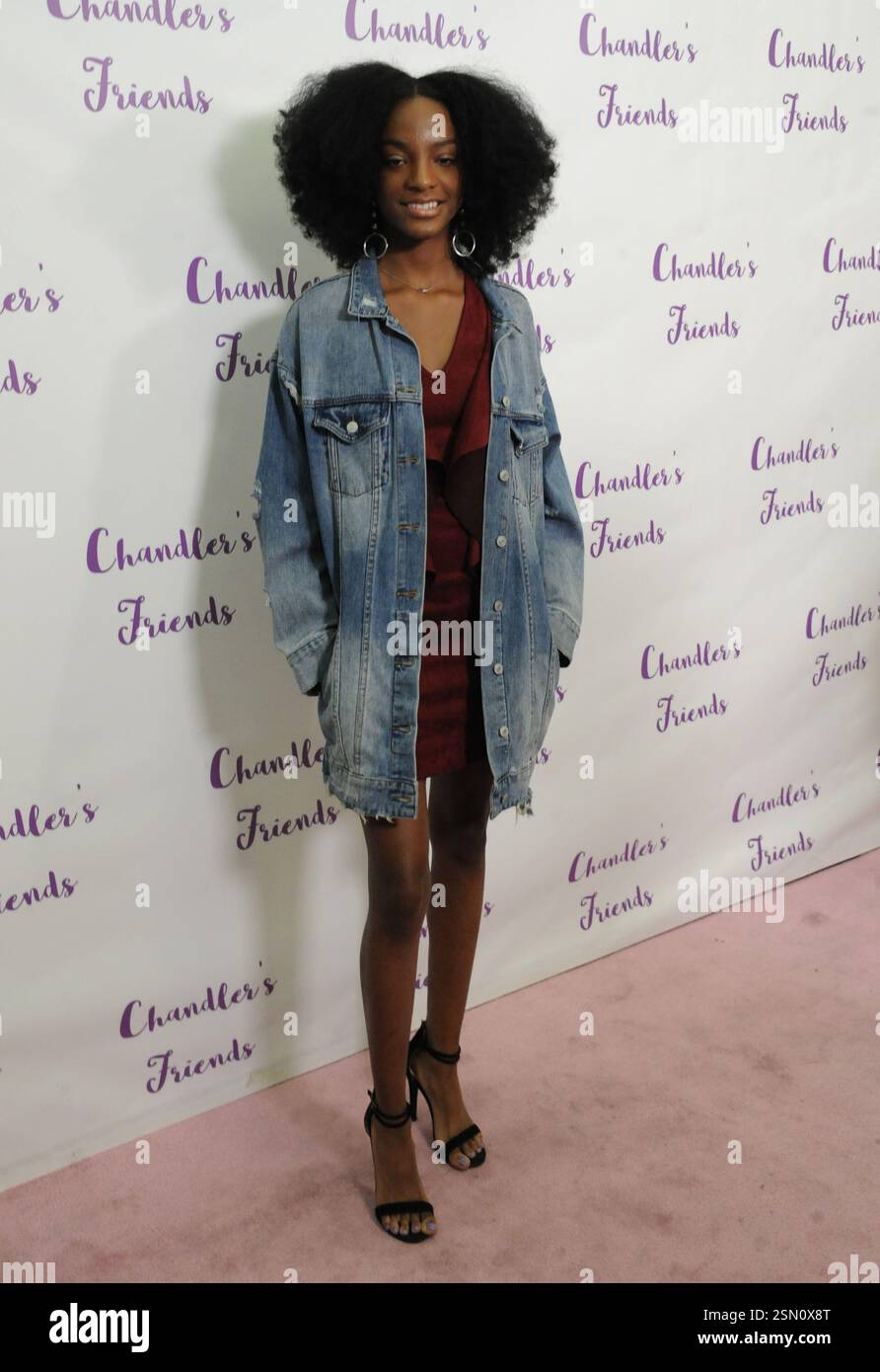 Jada Taylor attends Chandler's Friends Toy Drive And Wrapping Party at ...