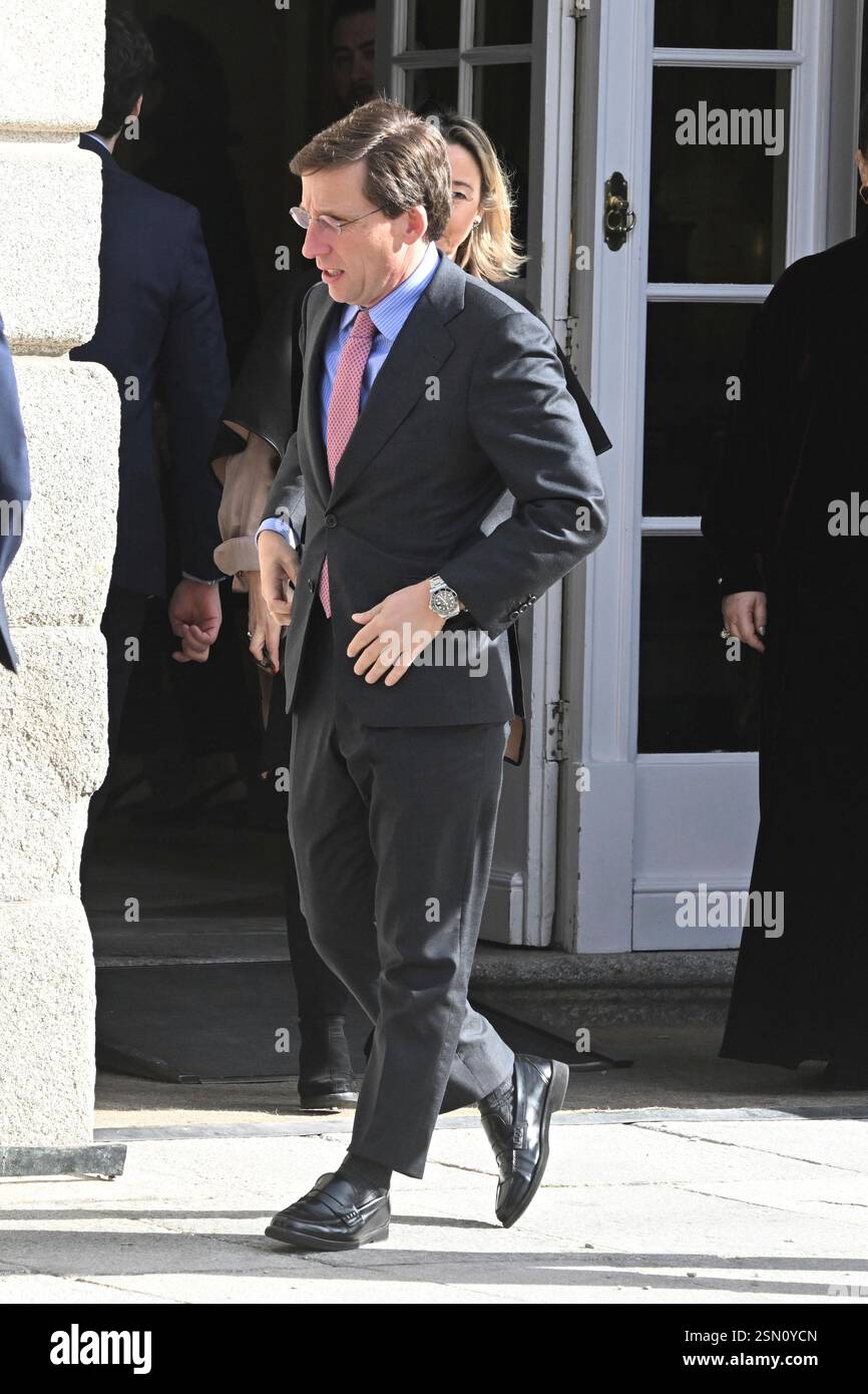 The Mayor of Madrid, José Luis Martínez-Almeida, during the opening of ...