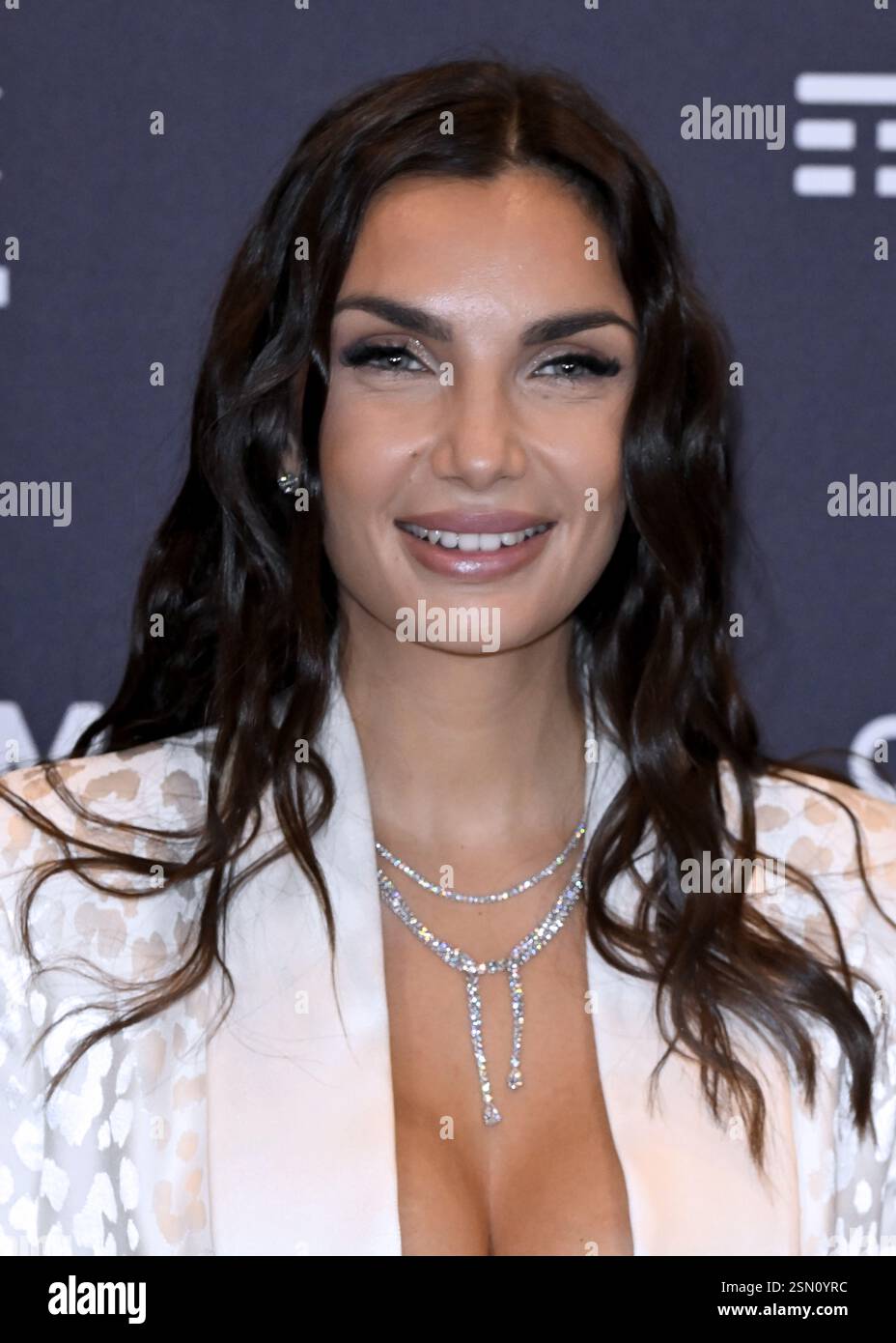 Sanremo, Italy. 13th Feb, 2025. Photocall Rai 1 Organization - Elettra ...