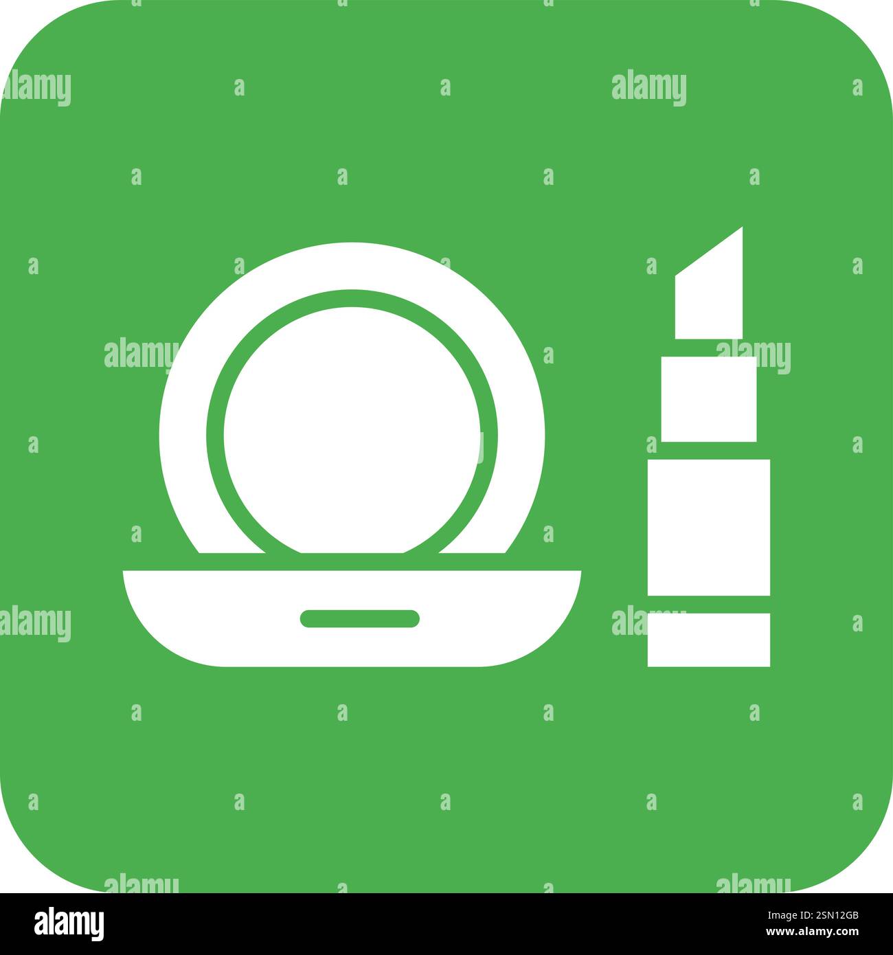 Make up Vector Icon Design Illustration Stock Vector Image & Art - Alamy