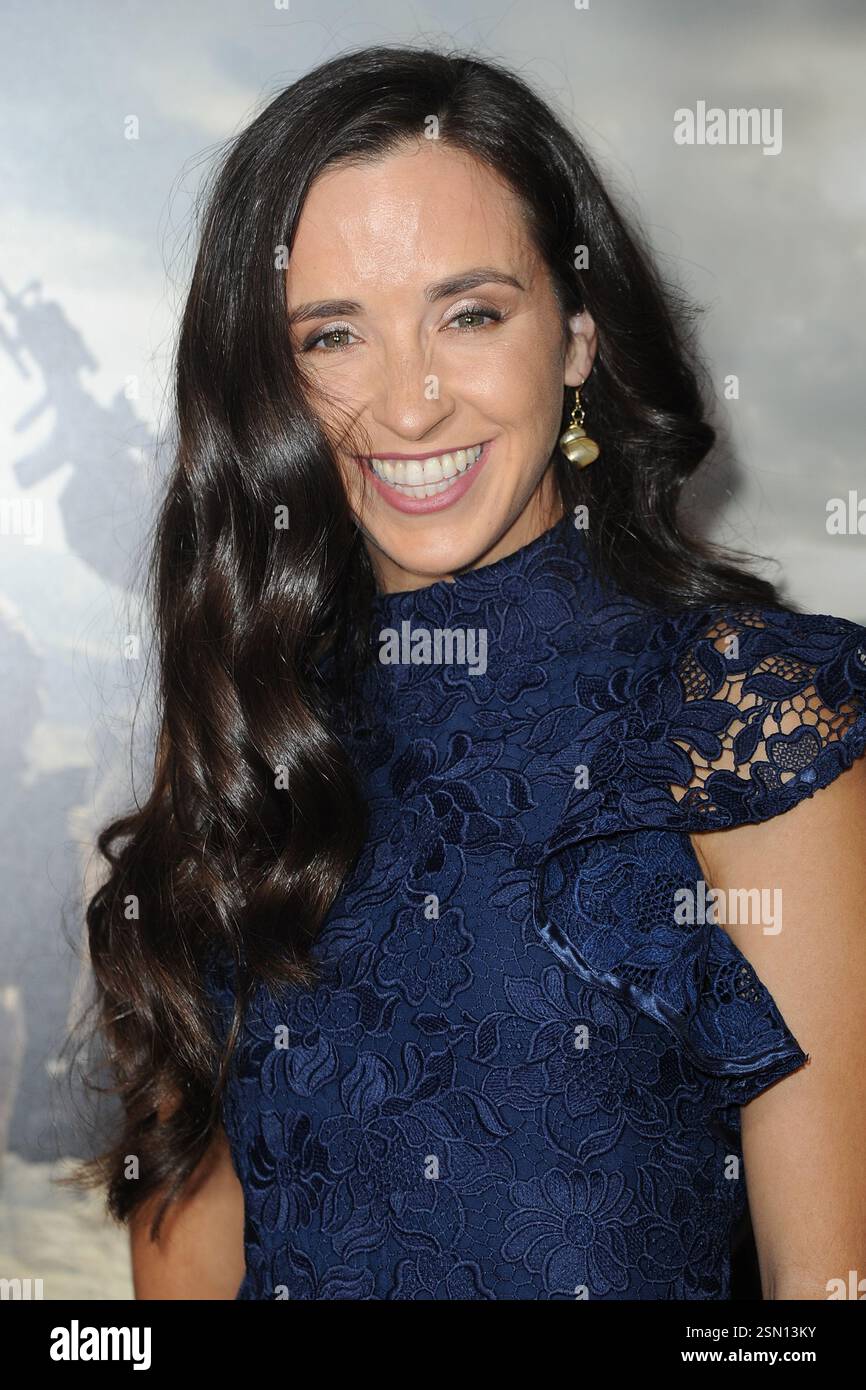Lauren Myers attending the '12 Strong' film premiere at the Jazz at ...