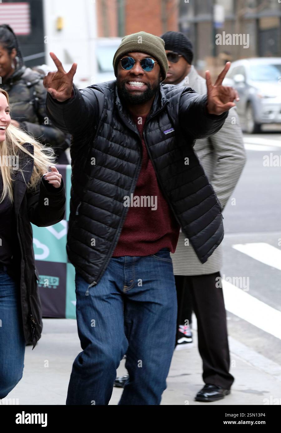 Actor Trevante Rhodes made an appearance at Build Series on January 16 ...