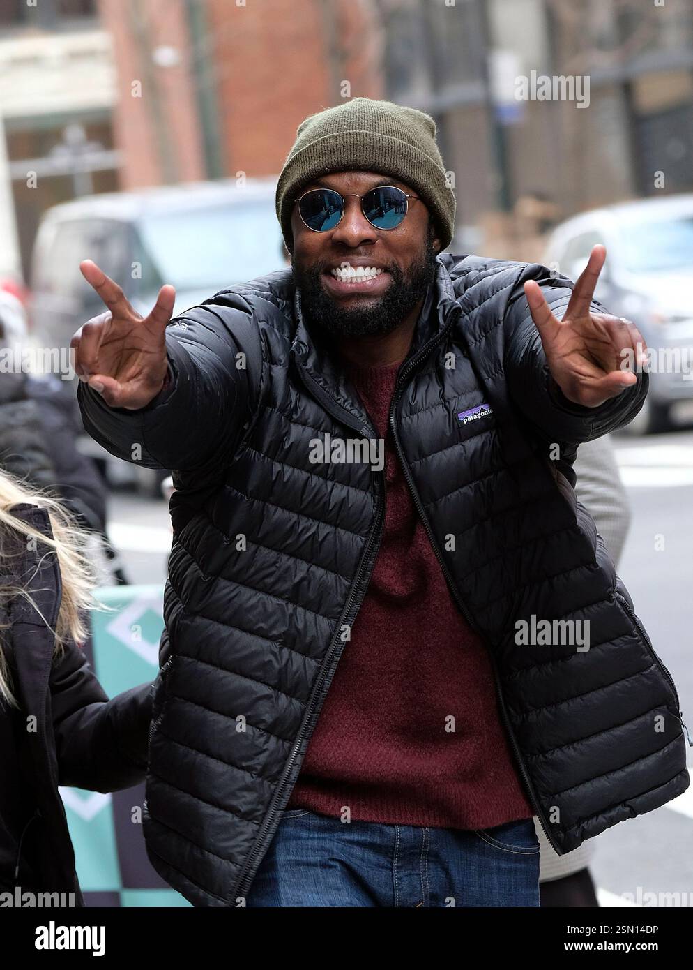 Actor Trevante Rhodes made an appearance at Build Series on January 16 ...