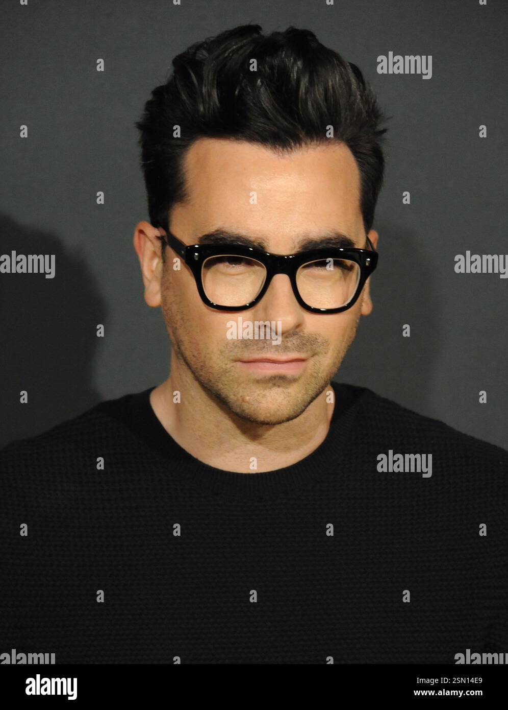 Daniel Levy arriving at the premiere of Pop TV's 'Schitt's Creek ...