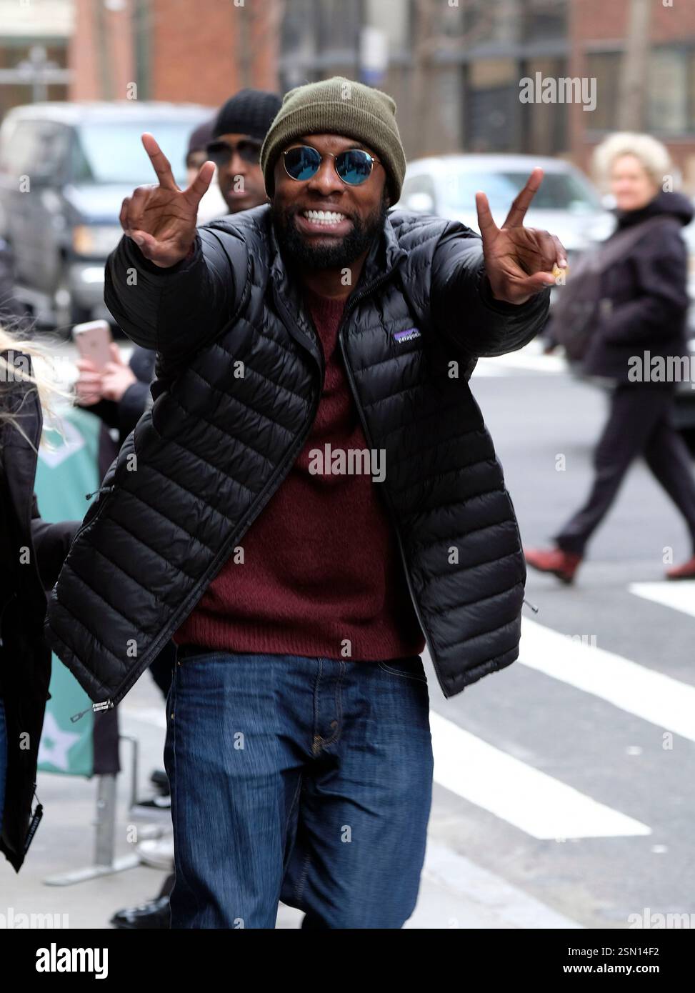 Actor Trevante Rhodes made an appearance at Build Series on January 16 ...