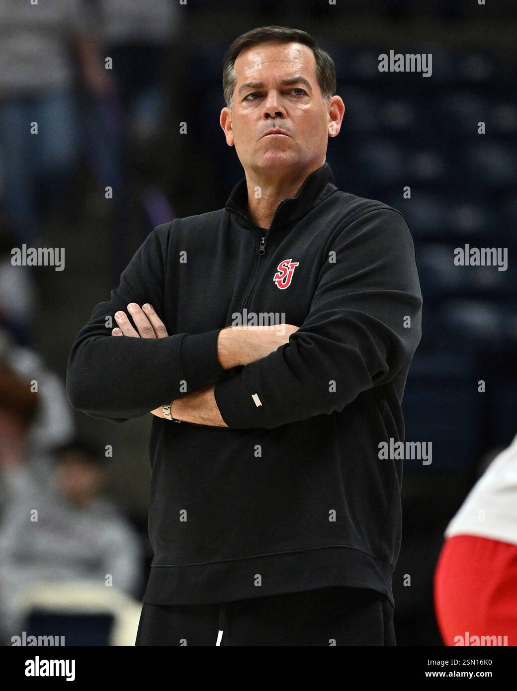 STORRS, CT - FEBRUARY 07: St. John's Red Storm associate head coach ...