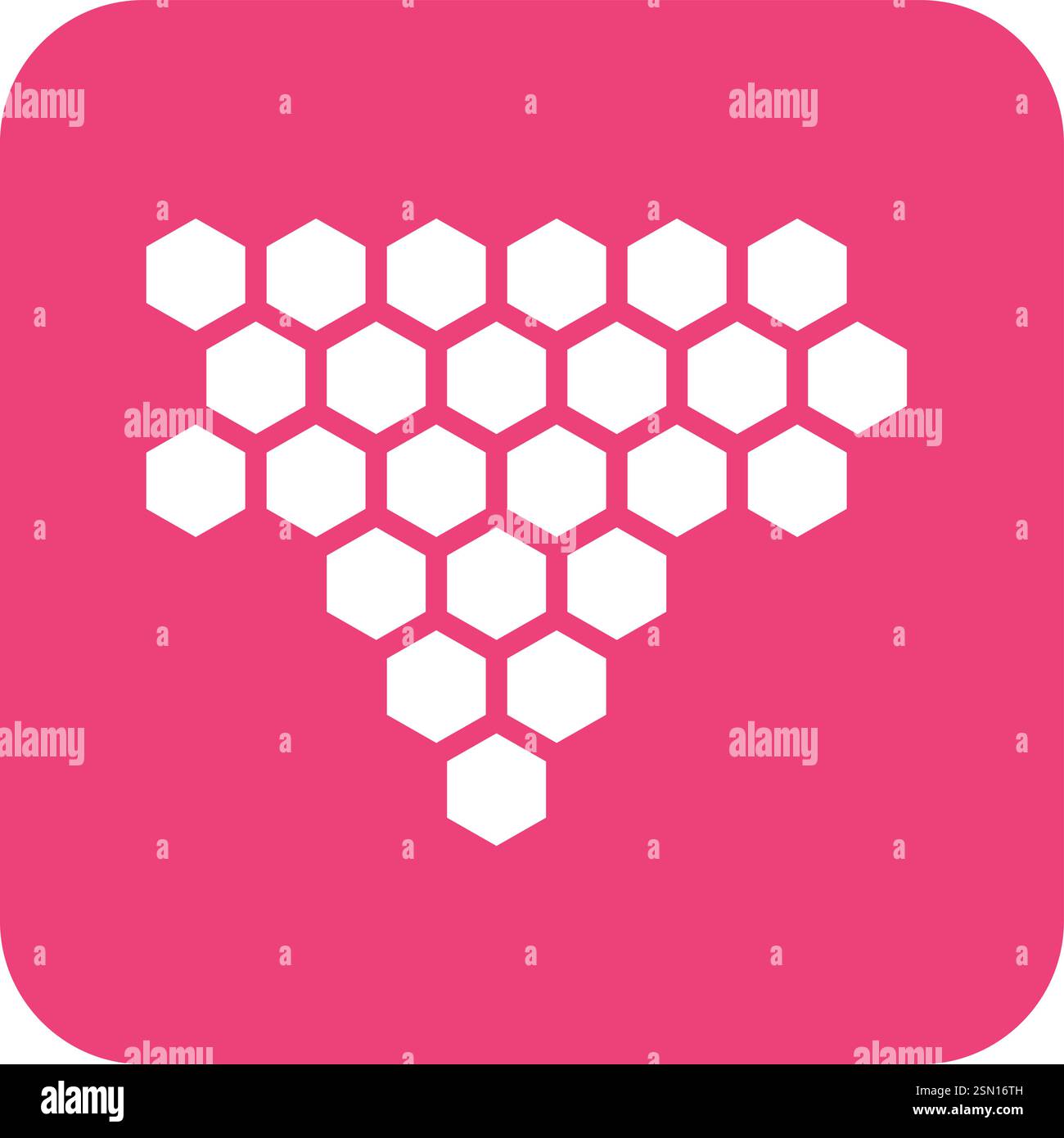 Honeycomb Vector Icon Design Illustration Stock Vector Image & Art - Alamy