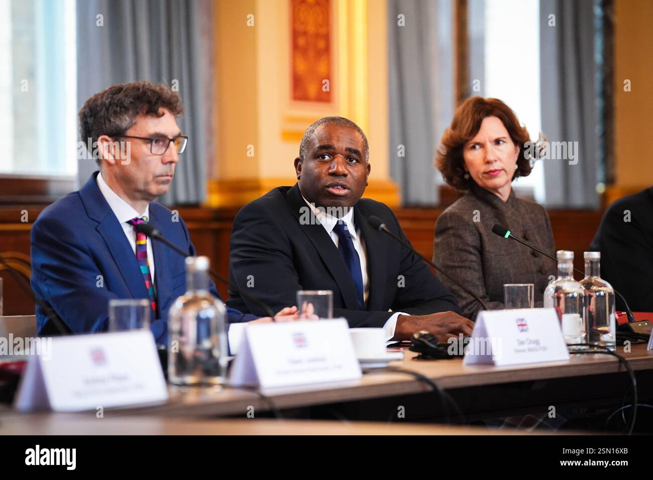(left to right) Dan Chugg, Director for North East Asia and China at ...