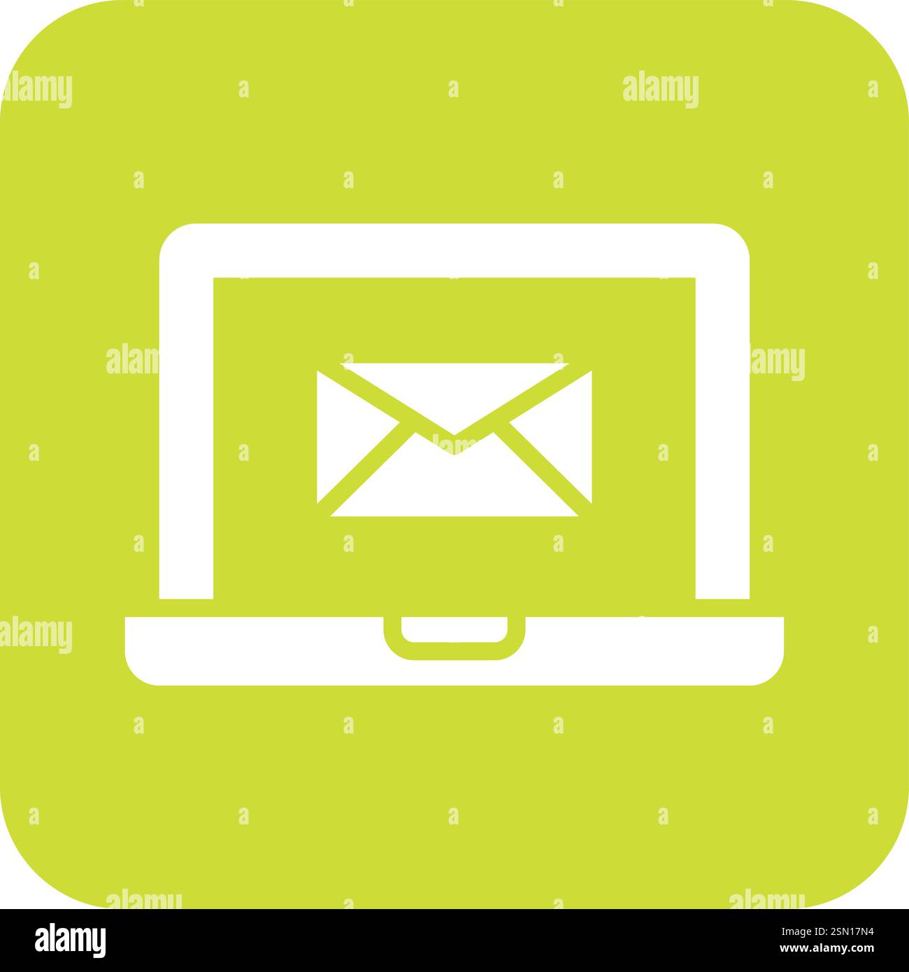 Email Marketing Vector Icon Design Illustration Stock Vector Image ...