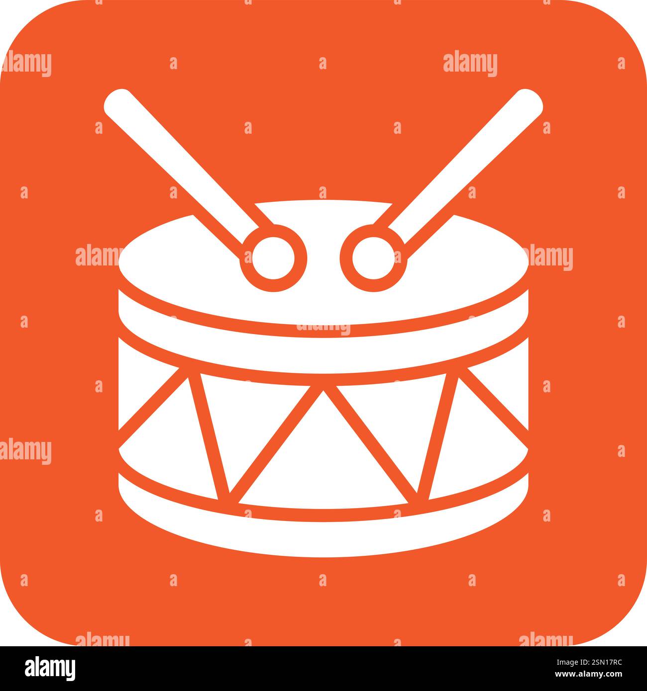 Drum icon symbol design hi-res stock photography and images - Alamy