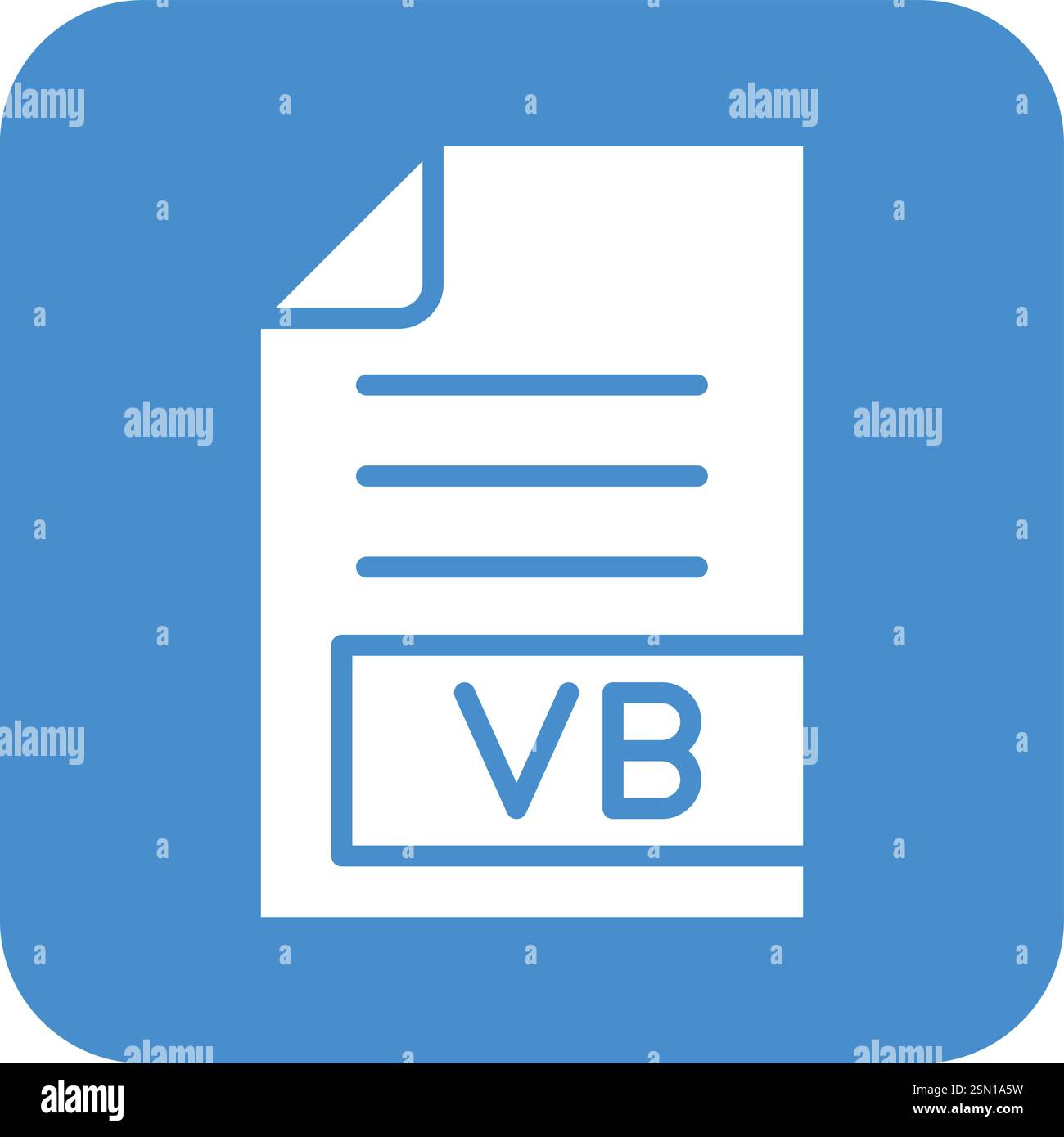 VB Vector Icon Design Illustration Stock Vector Image & Art - Alamy