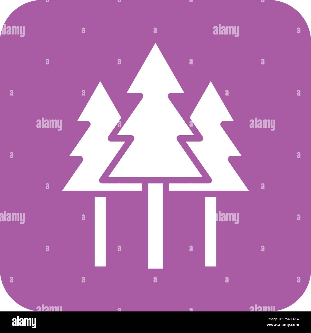 Forest icon vector vectors Stock Vector Images - Alamy