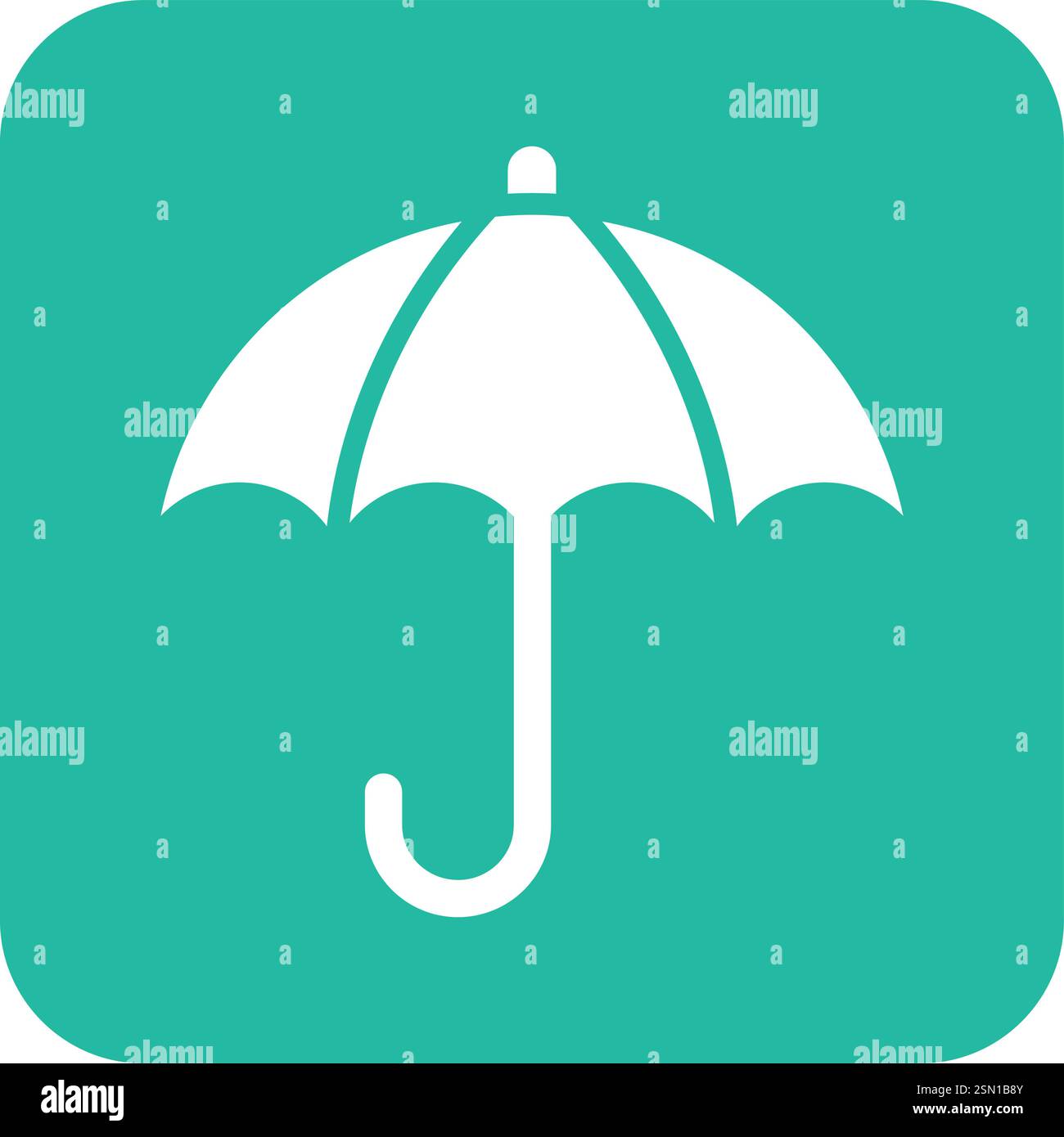 Umbrella Vector Icon Design Illustration Stock Vector Image & Art - Alamy