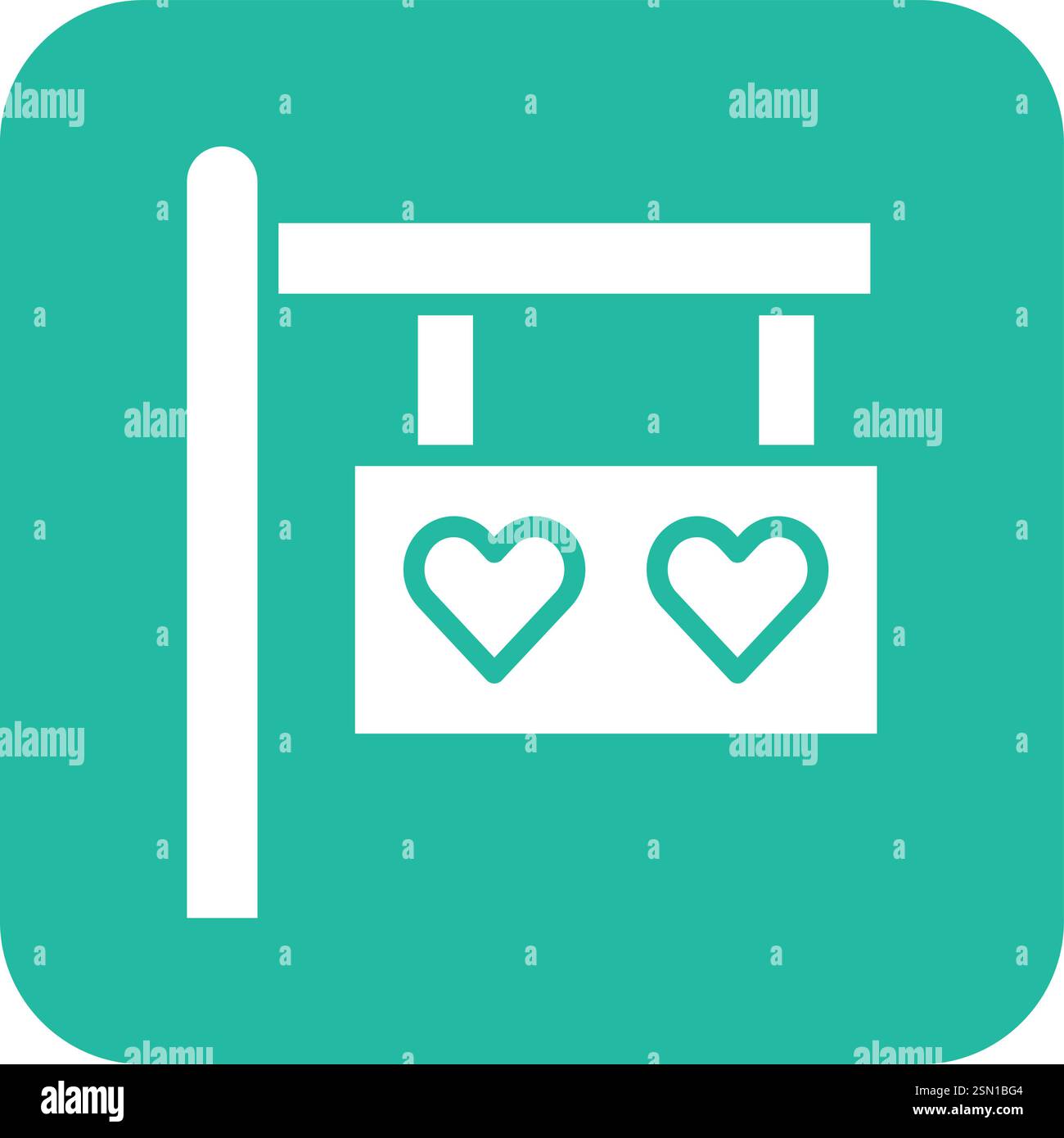 Wedding sign Vector Icon Design Illustration Stock Vector Image & Art ...