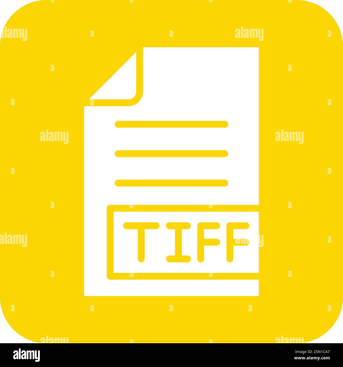 TIFF Vector Icon Design Illustration Stock Vector Image & Art - Alamy