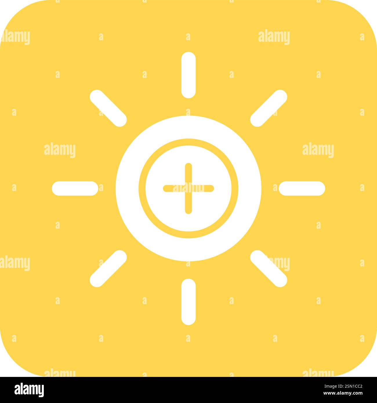 Brightness symbol Stock Vector Images - Alamy