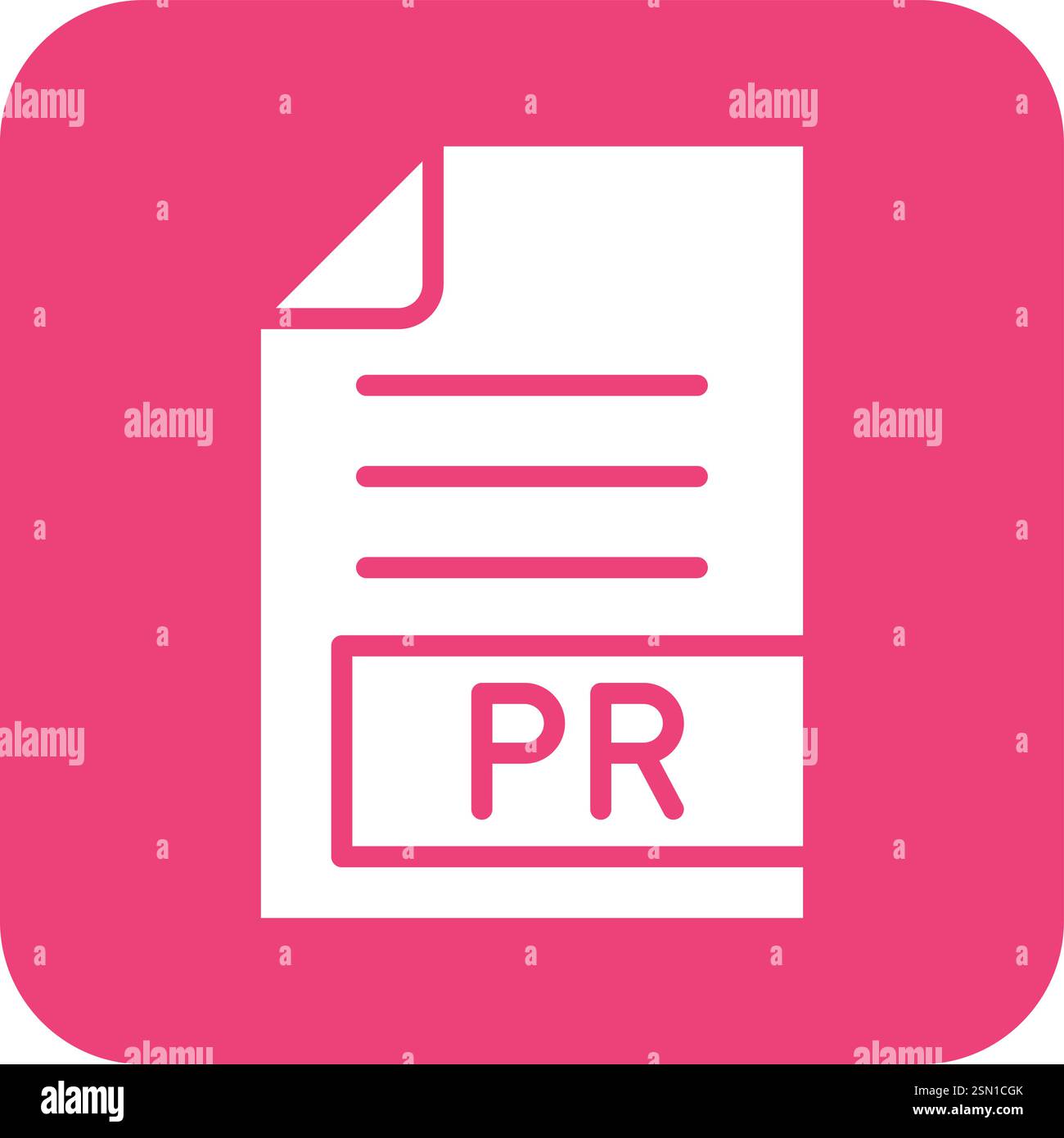 Pr logo vector vectors hi-res stock photography and images - Alamy