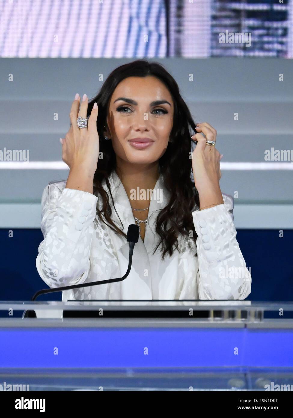 Sanremo, 75th Italian Song Festival 2025 - Presenters Press Conference ...