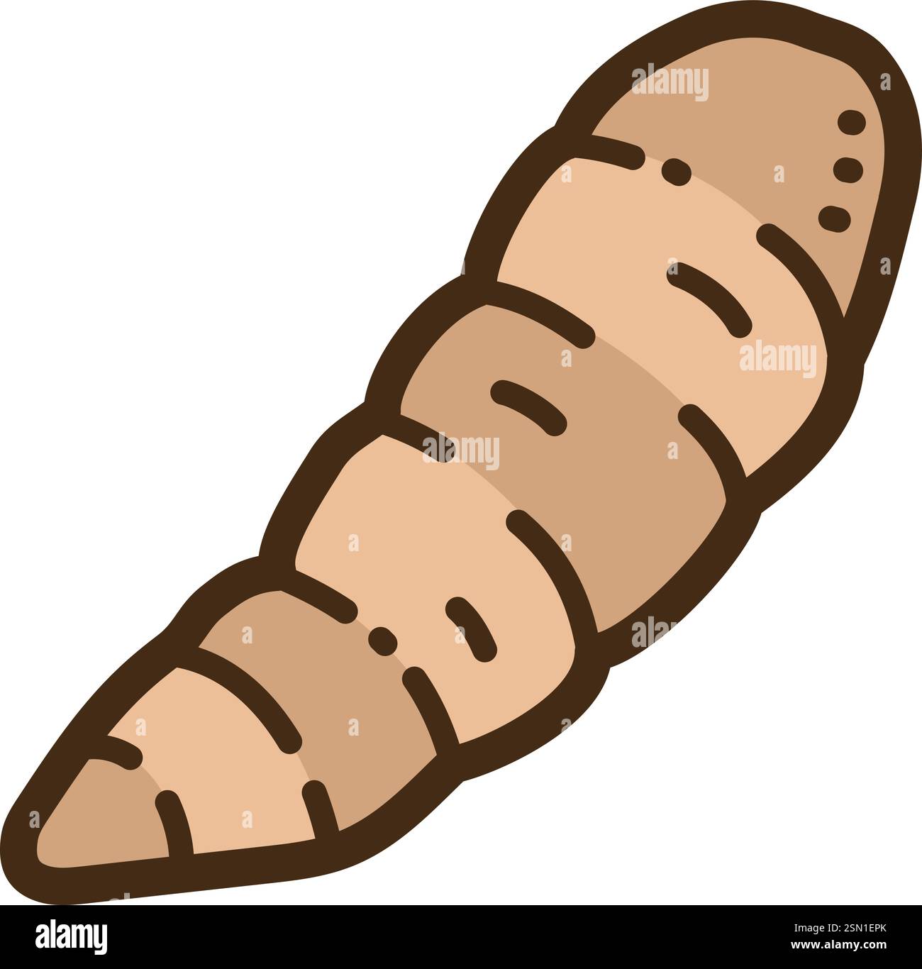 Manioc vector vectors Stock Vector Images - Alamy