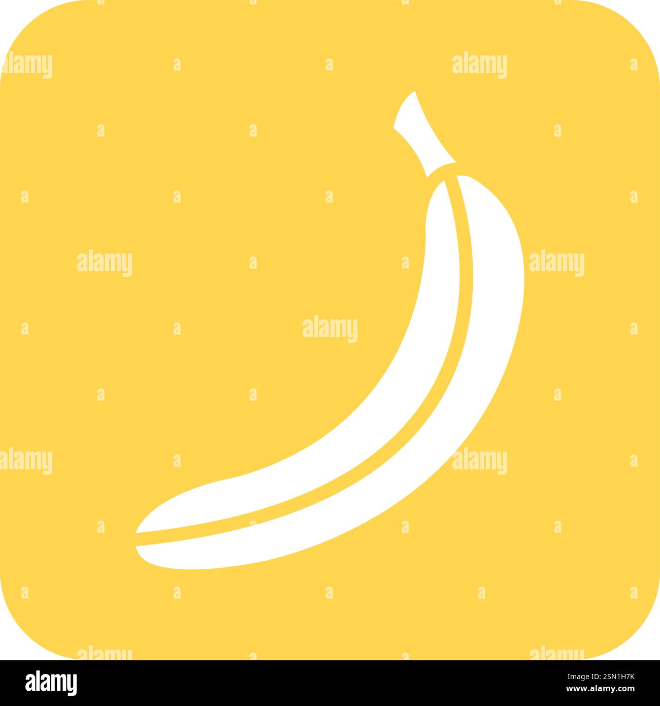 Banana Vector Icon Design Illustration Stock Vector Image & Art - Alamy