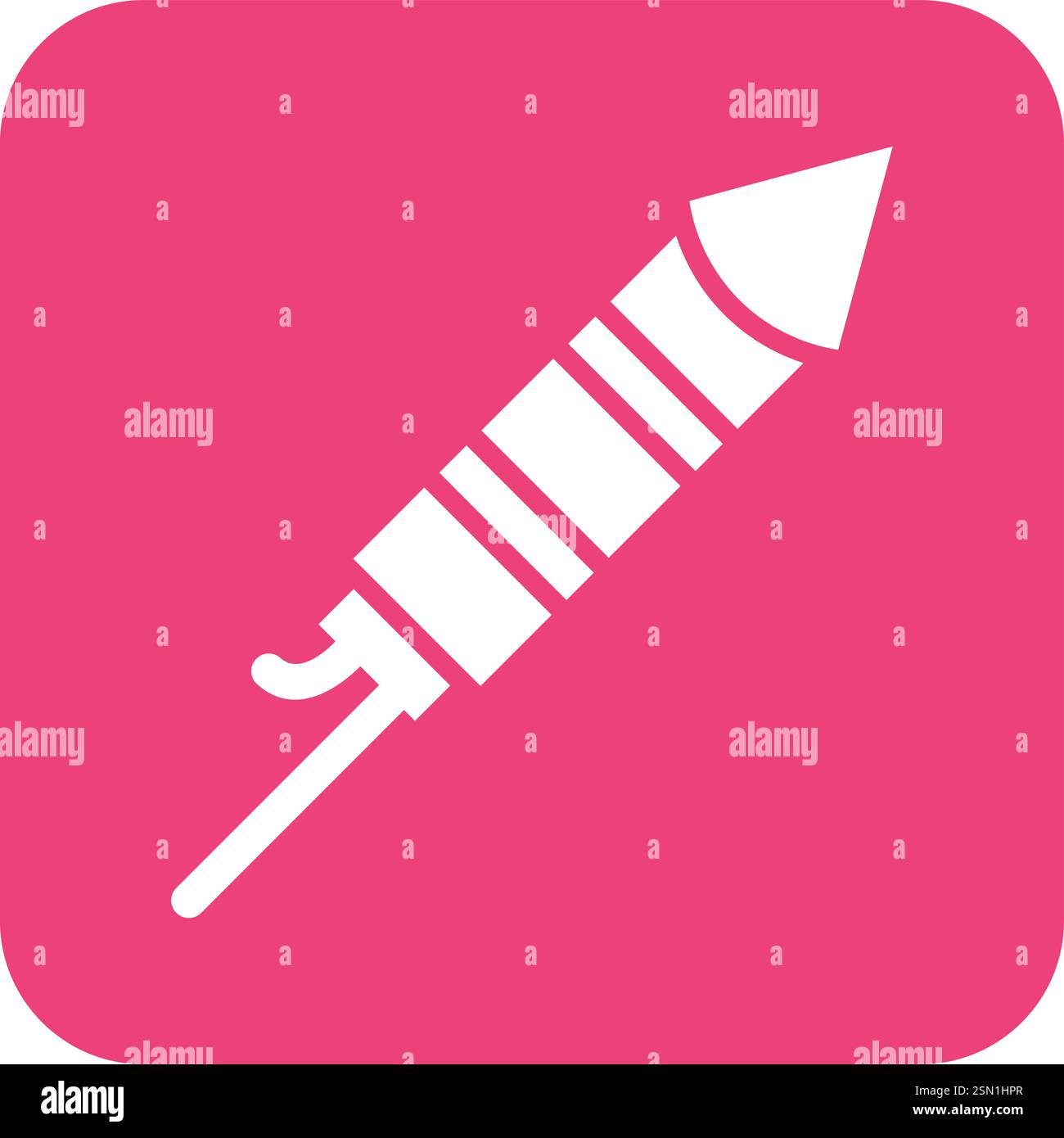 Firework Vector Icon Design Illustration Stock Vector Image & Art - Alamy