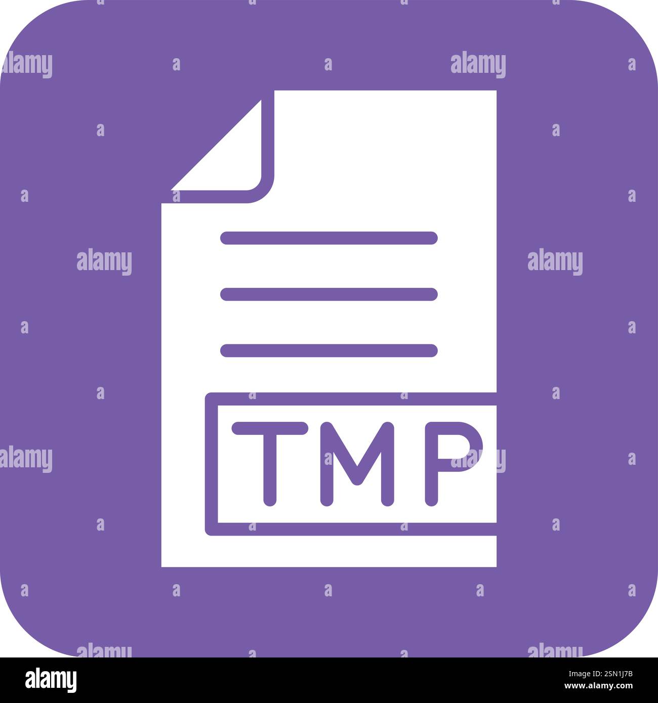 TMP Vector Icon Design Illustration Stock Vector Image & Art - Alamy