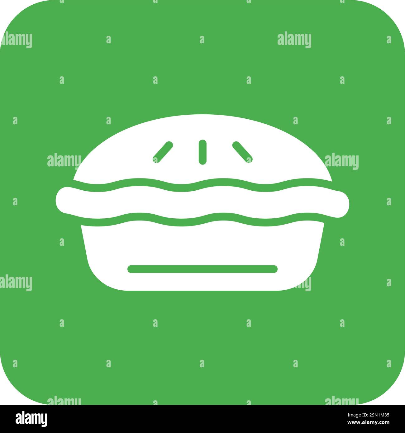 Pie Vector Icon Design Illustration Stock Vector Image & Art - Alamy
