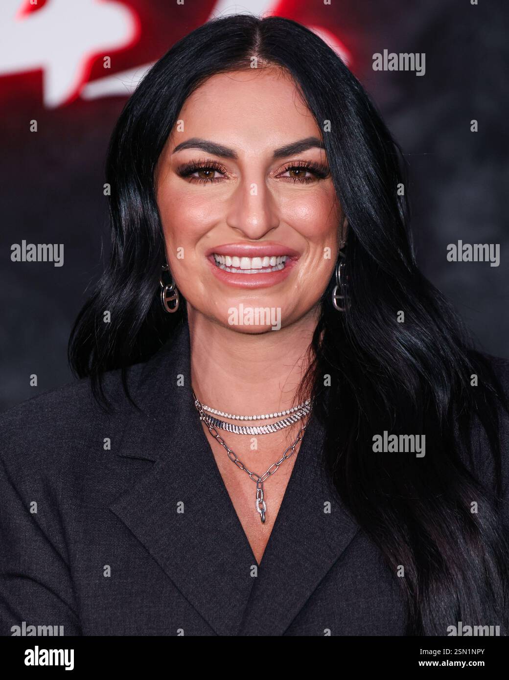 HOLLYWOOD, LOS ANGELES, CALIFORNIA, USA - FEBRUARY 12: Daria Rae ...