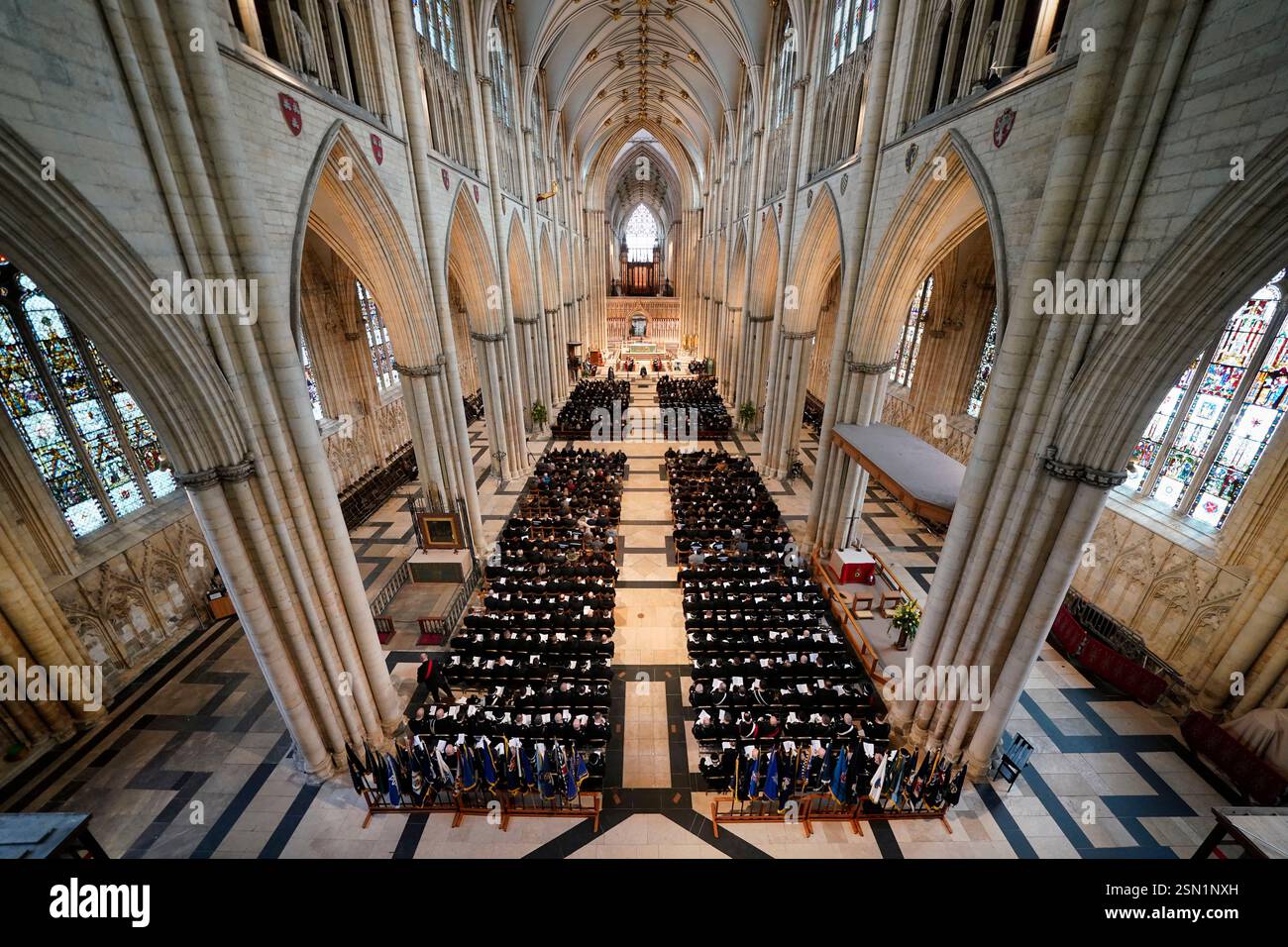 The funeral service of Police constable Rosie Prior at York Minster. Pc ...