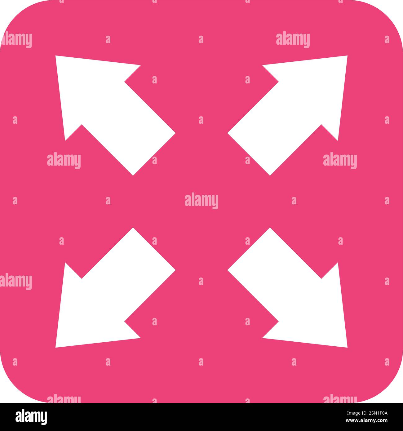 Expand icon vector hi-res stock photography and images - Alamy