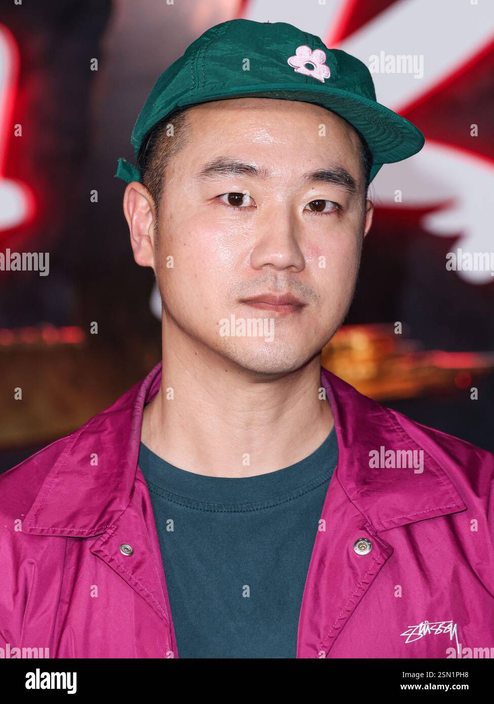 HOLLYWOOD, LOS ANGELES, CALIFORNIA, USA - FEBRUARY 12: Joe Seo arrives ...