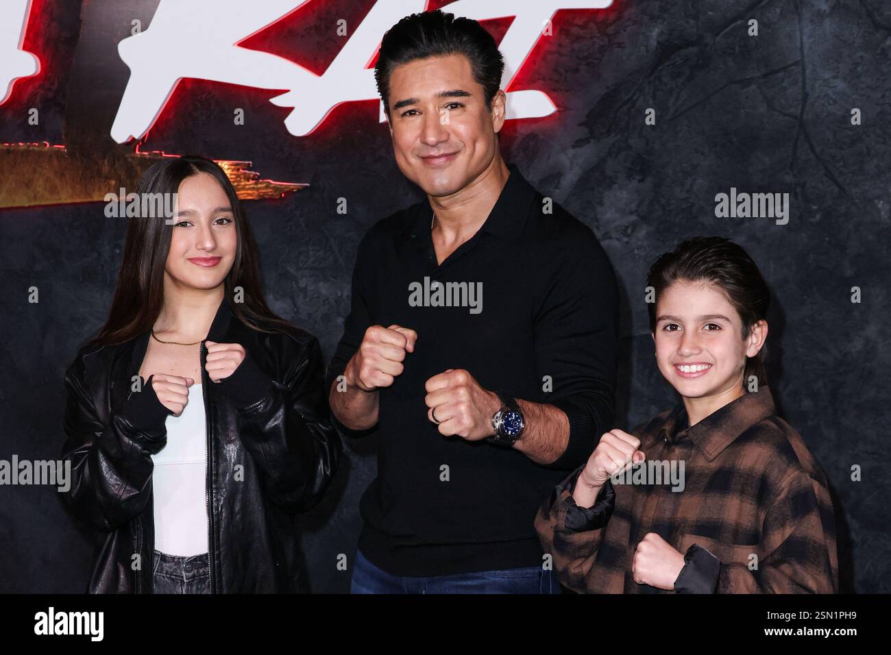 HOLLYWOOD, LOS ANGELES, CALIFORNIA, USA - FEBRUARY 12: Gia Francesca ...