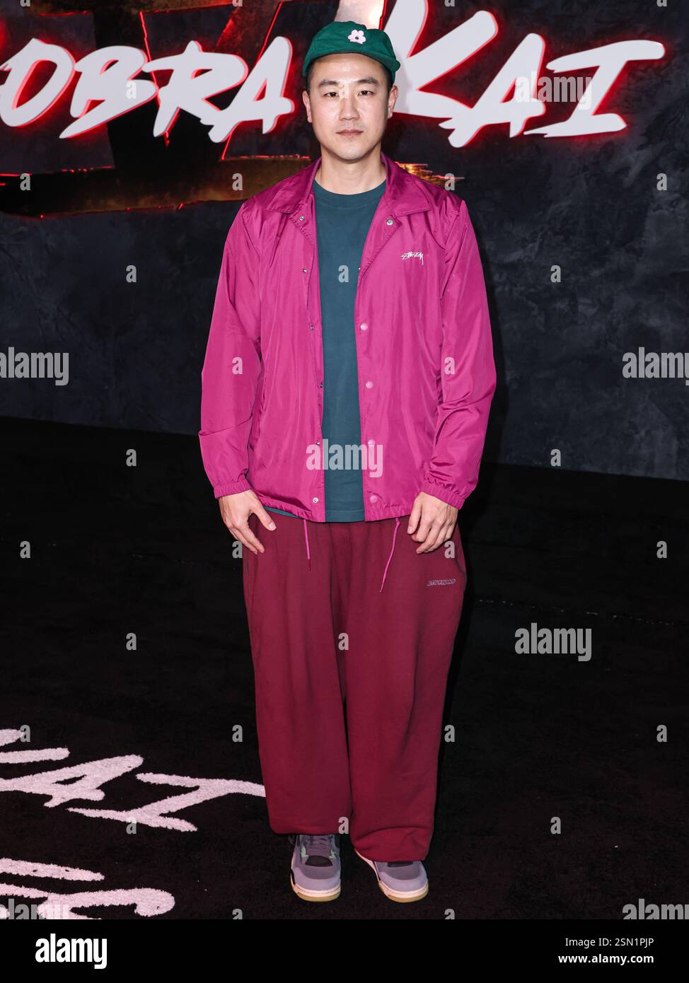 HOLLYWOOD, LOS ANGELES, CALIFORNIA, USA - FEBRUARY 12: Joe Seo arrives ...