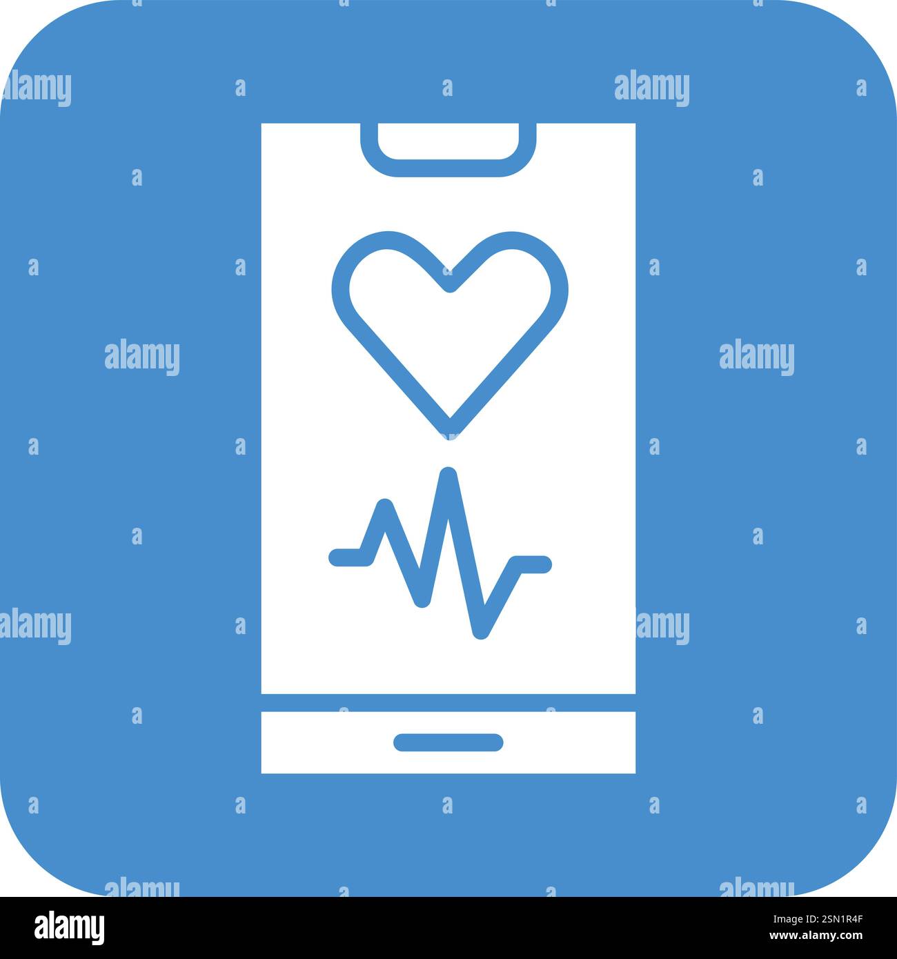 Heart Rate Vector Icon Design Illustration Stock Vector Image & Art - Alamy