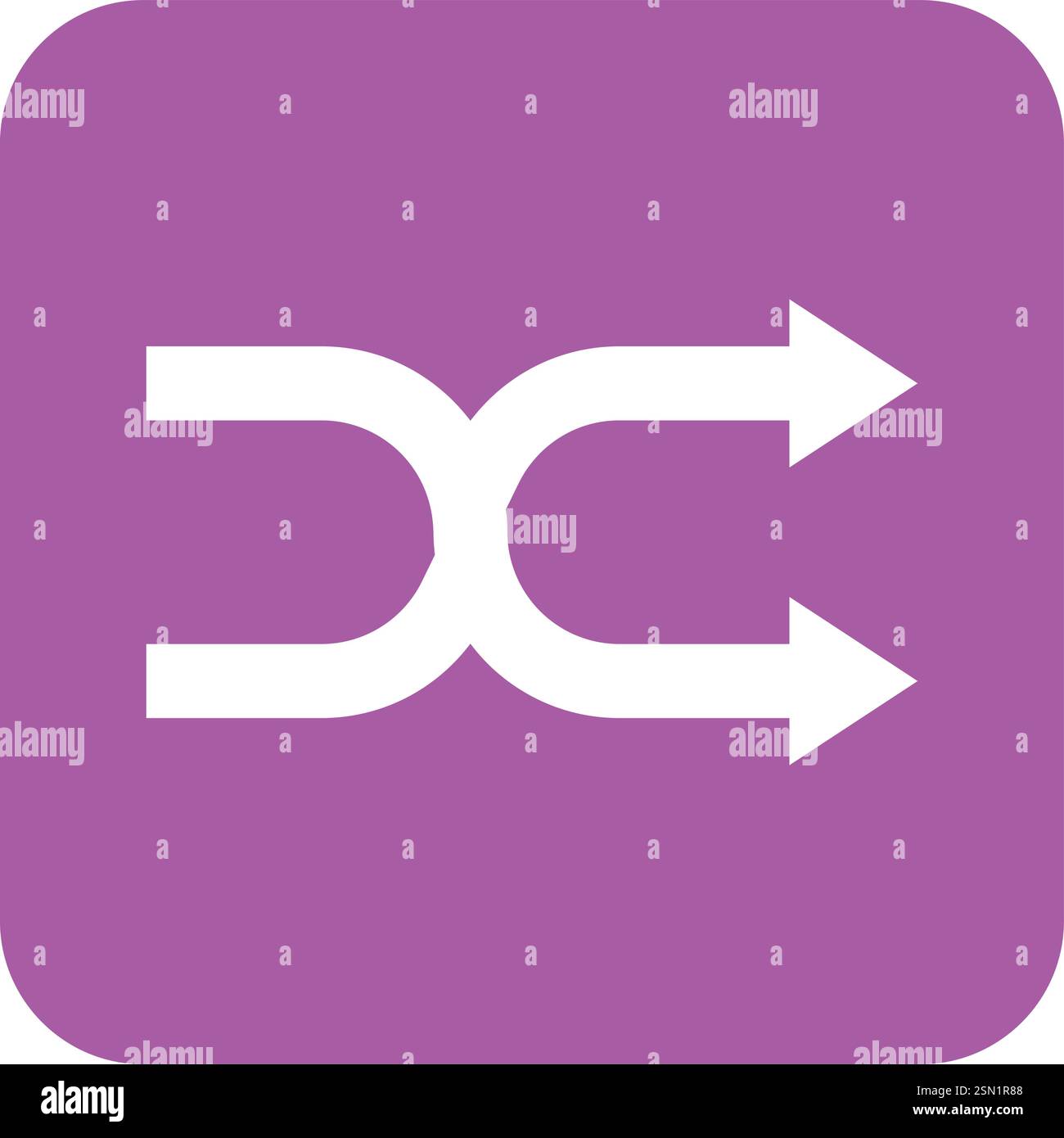 Crossing sign icon flat Cut Out Stock Images & Pictures - Alamy