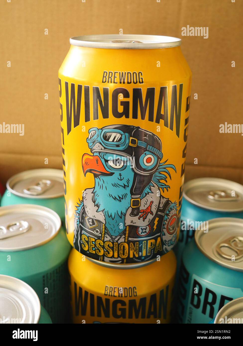 Brewdog Wingman craft beer from Scottish brewery Brewdog Stock Photo ...