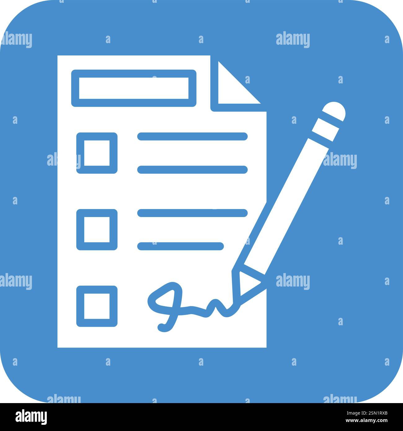 Signature Vector Icon Design Illustration Stock Vector Image & Art - Alamy