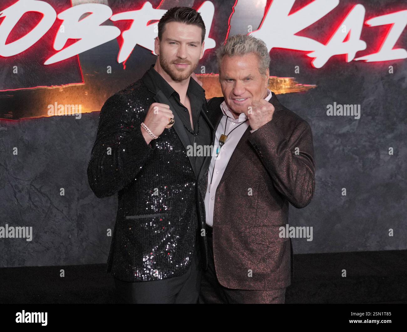 Los Angeles, USA. 12th Feb, 2025. (L-R) Jesse Kove and Martin Kove at ...