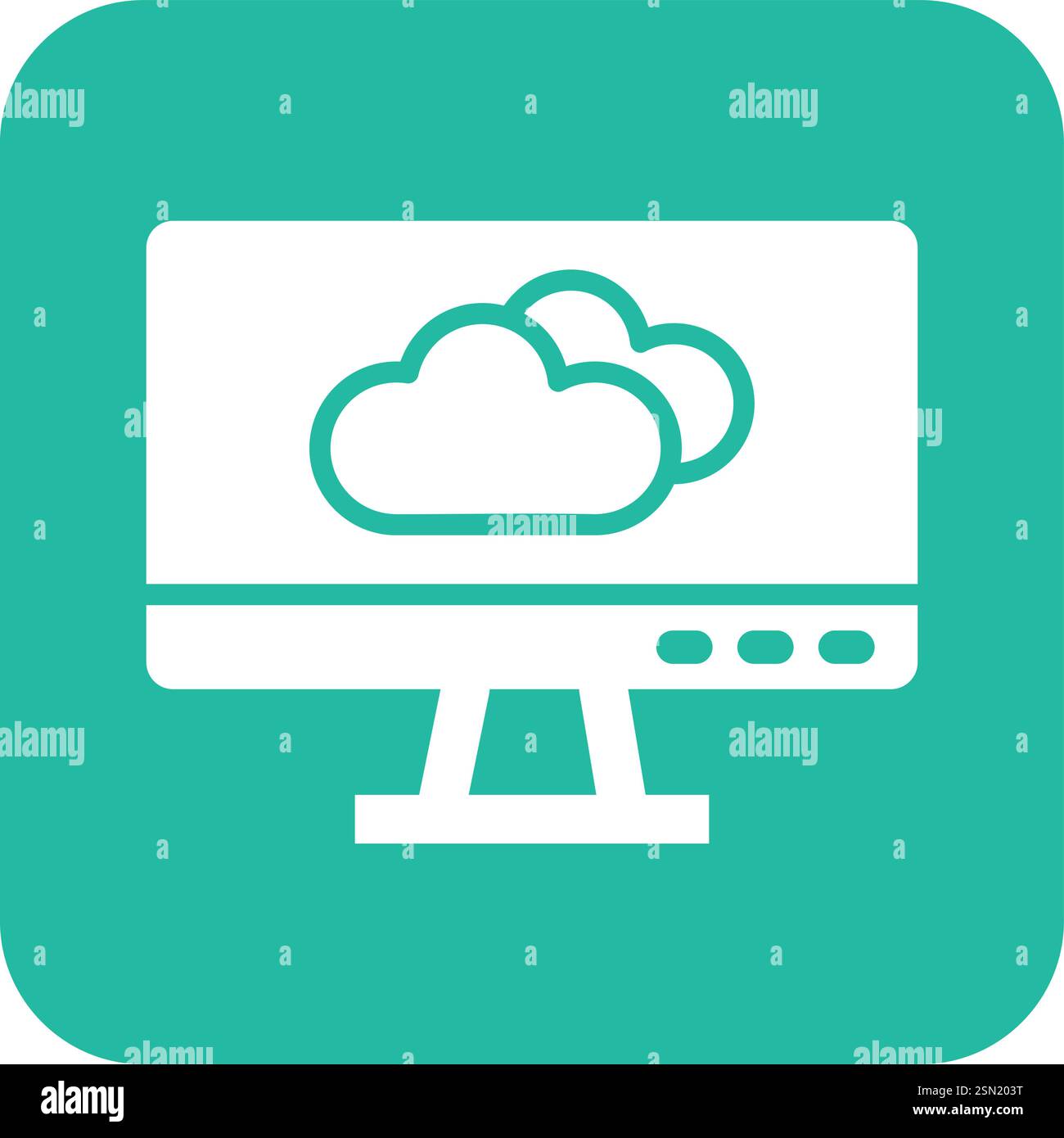 Forecast Vector Icon Design Illustration Stock Vector Image & Art - Alamy